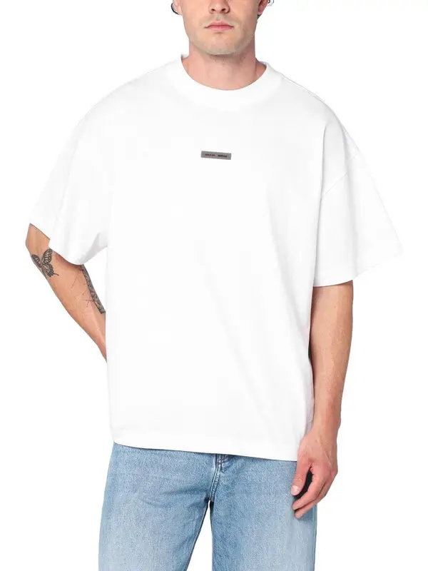 Fear Of God Cotton T-shirt With Logo Detail - White