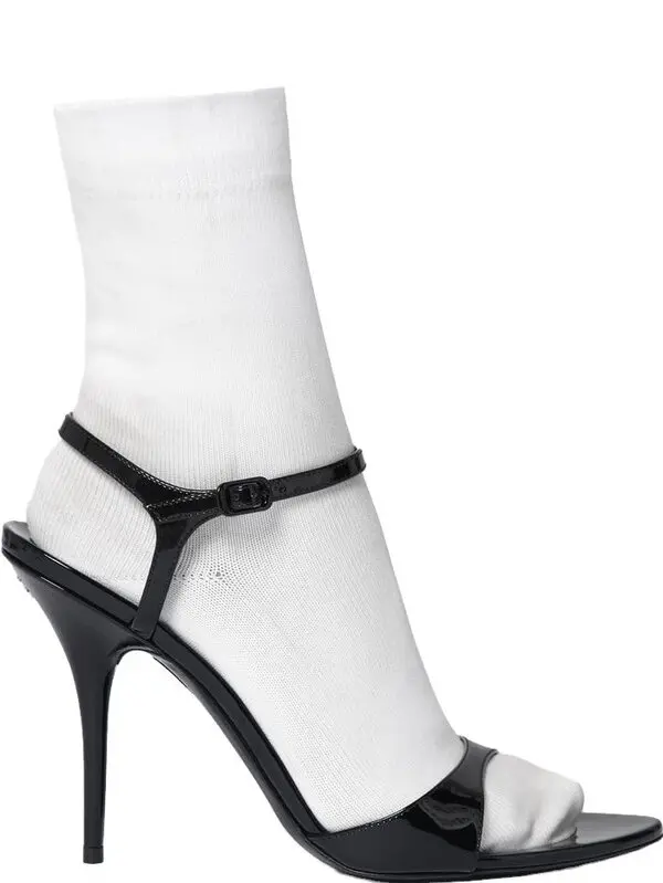 Balenciaga Avenue Sock Sandal - Black