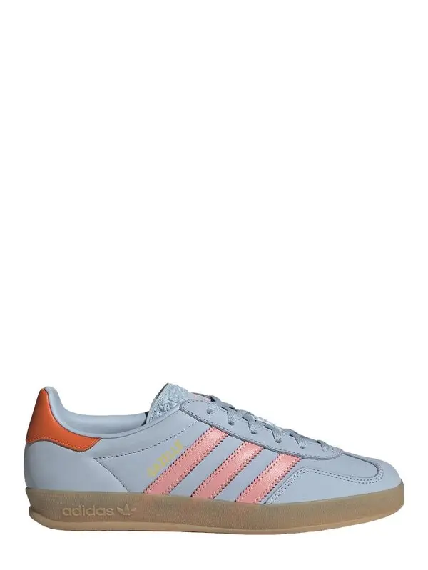 Adidas Originals By Alexander Wang Gazelle Indoor Leather Sneakers - Light Blue