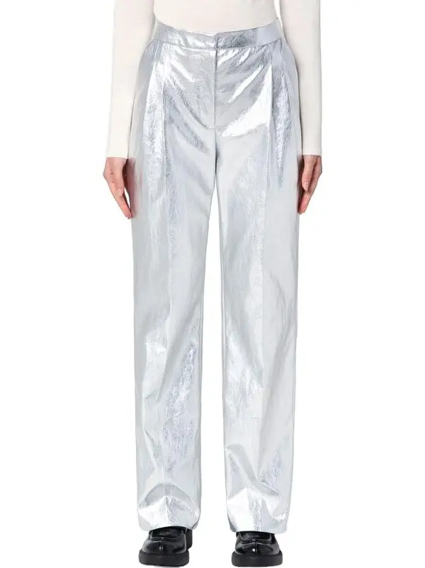 THE GARMENT Wide Leg Trousers - Metal