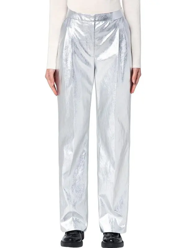 THE GARMENT Andy Wide Trousers - Metal