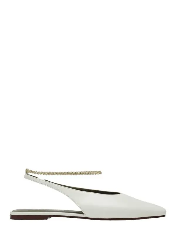 MARIA LUCA Augusta Slingbacks - White