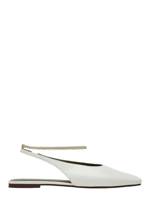 MARIA LUCA Augusta Slingbacks - White