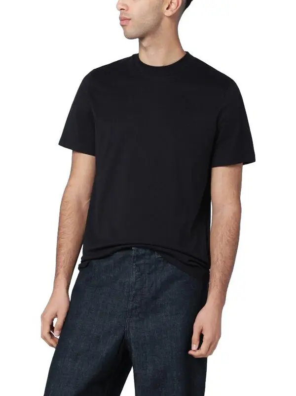 JIL SANDER Cotton T-shirt - Black