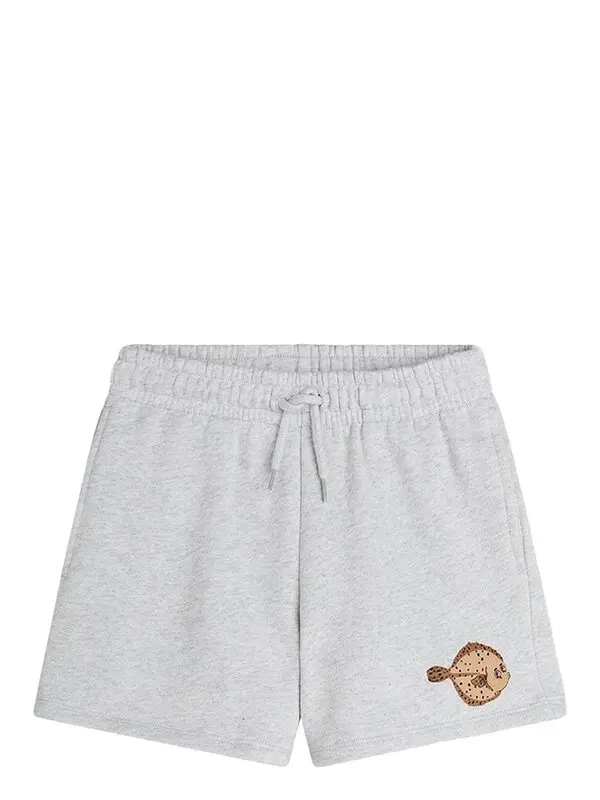 MINI RODINI Flundra Print Short - Grey