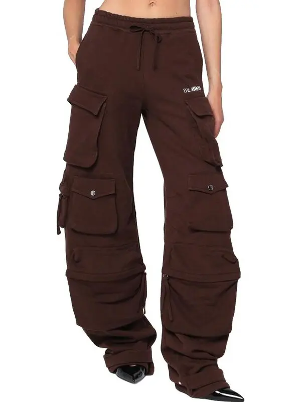 Attico Cargo Pants - Brown