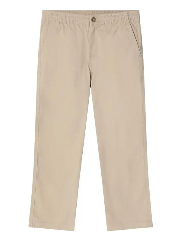 Polo Ralph Lauren Khaki Cotton Trousers - Beige