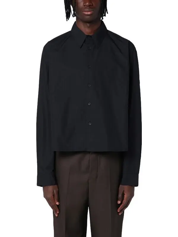 NEW AMSTERDAM SURF ASSOCIATION Cotton Shirt - Black