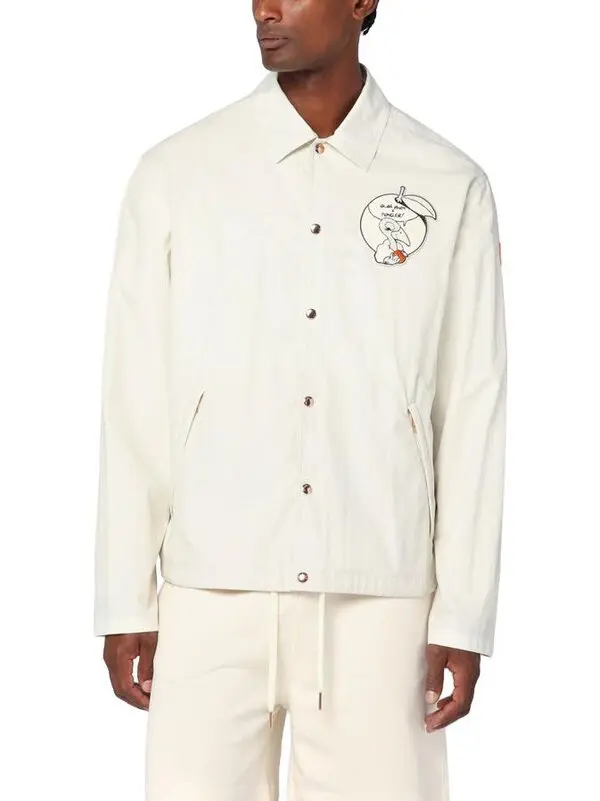 Moncler X Gilga Farm Donald Glover Satsuma Shacket - White