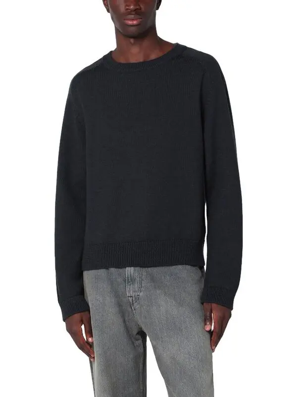 Our Legacy Wool Crew Neck Jumper - Black