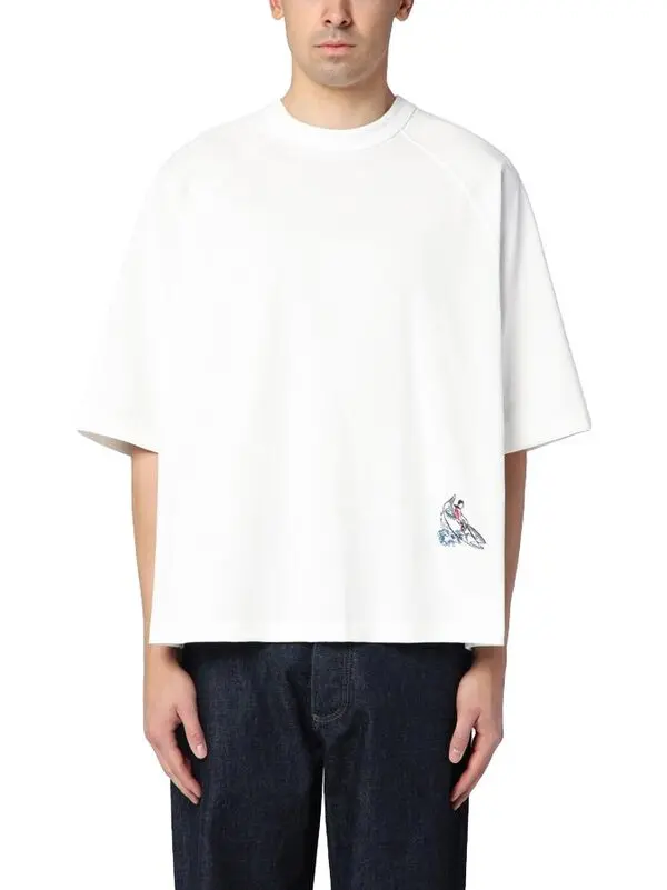 Bottega Veneta Oversized Cotton T-shirt - White