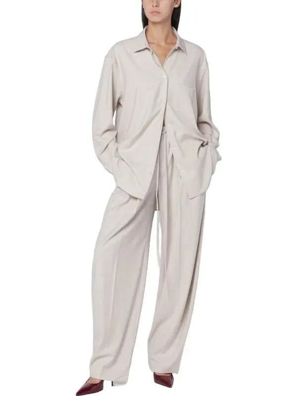 Andamane Oversized Suit - White
