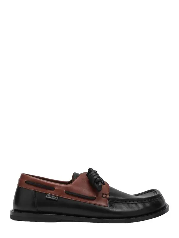 Loewe Campo Boat Shoe - Brown