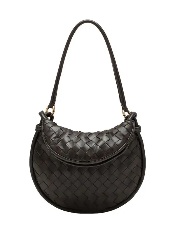 Bottega Veneta Gemini Small Handbag - Brown