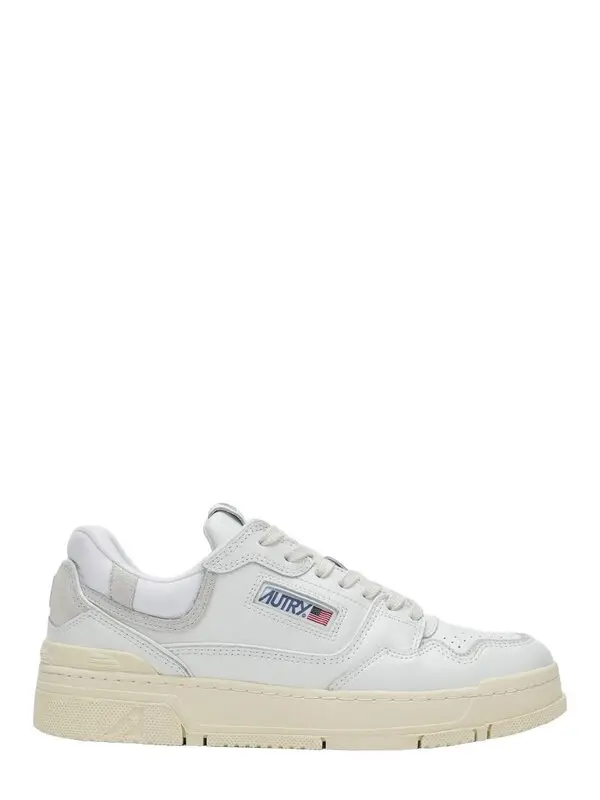 AUTRY Clc Leather Sneakers - White