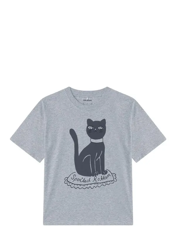 MINI RODINI Organic Cotton T-shirt - Grey