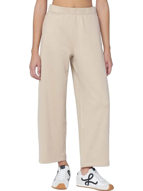 Max Mara Silk-blend Trousers - Beige