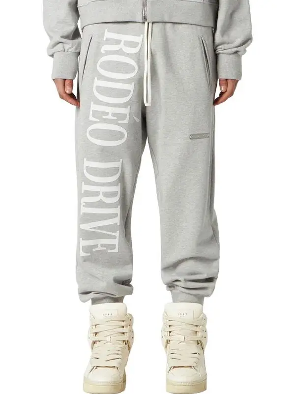 1989 STUDIO Rodeo Melange Tracksuit Trousers - Grey