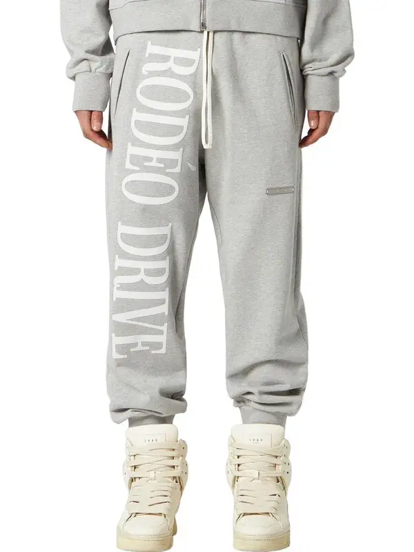 1989 STUDIO Rodeo Melange Tracksuit Trousers - Grey