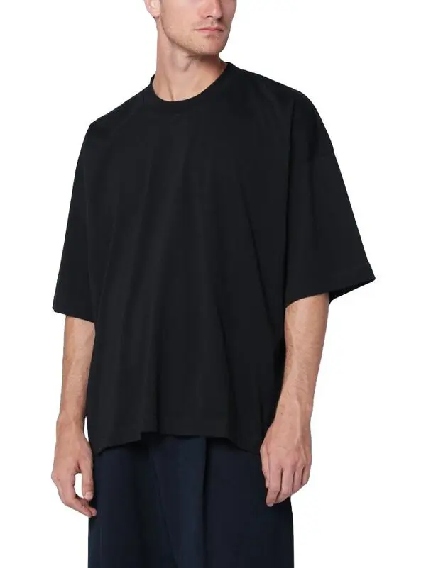 Studio Nicholson Oversized Cotton T-shirt - Black