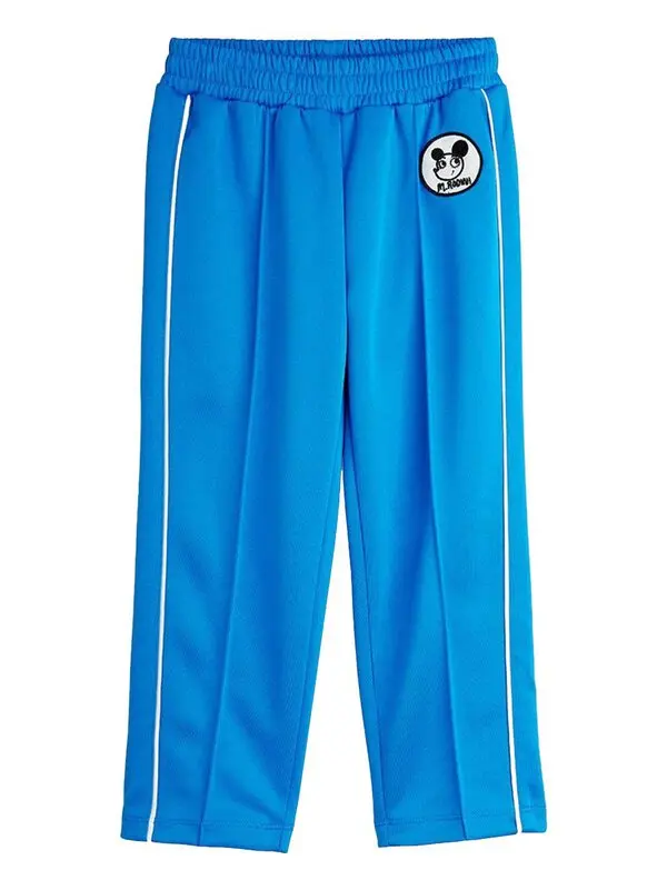MINI RODINI Ritzratz Jogging Trousers With Side Stripe Detail - Blue