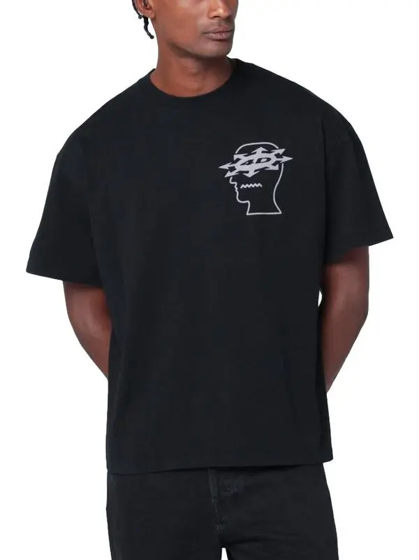 BRAIN DEAD Neuro Free Association T-shirt - Black