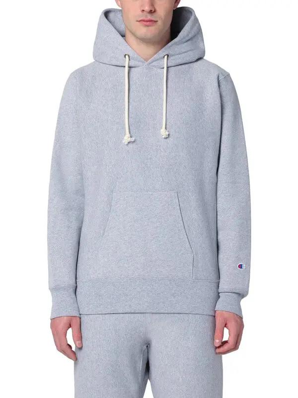 Champion Cotton Hoodie - Grey