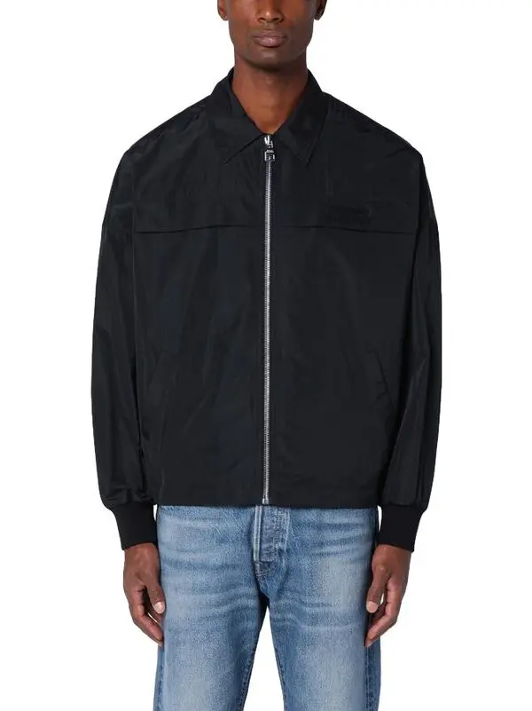 Alexander McQueen Lightweight Zipped Jacket - Black