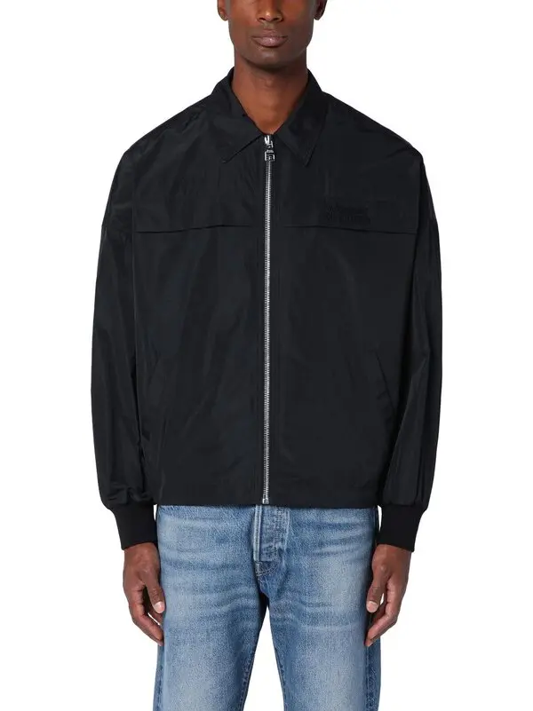 Alexander McQueen Lightweight Zipped Jacket - Black