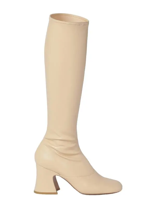 Chloé Janis Heeled Boots - Beige