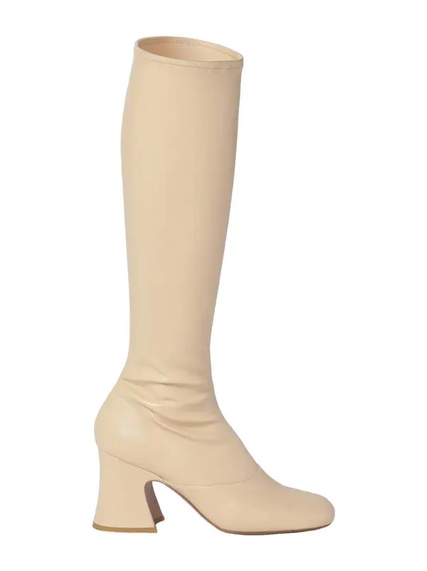 Chloé Janis Heeled Boots - Beige
