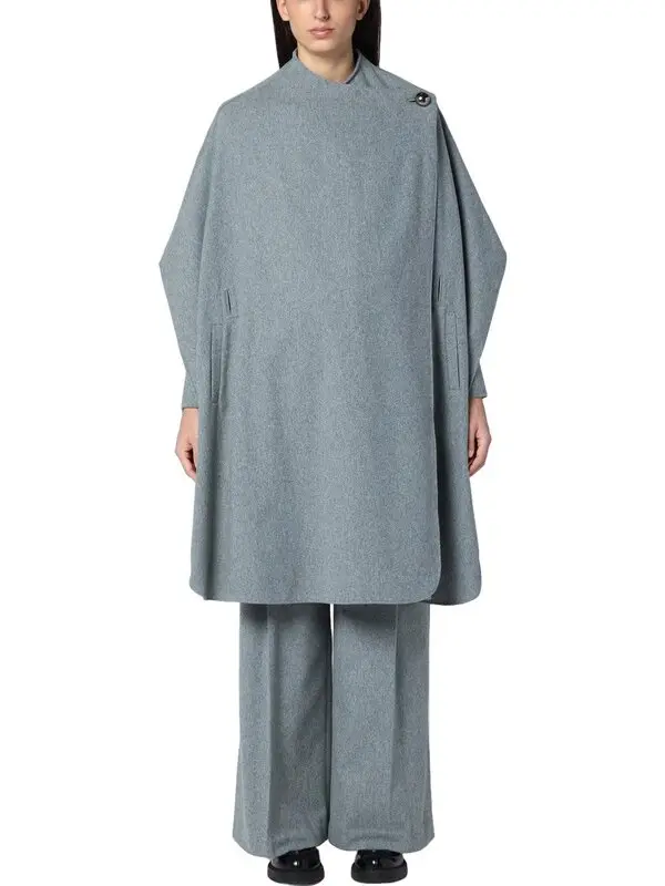THE GARMENT Wool-blend Cape - Grey