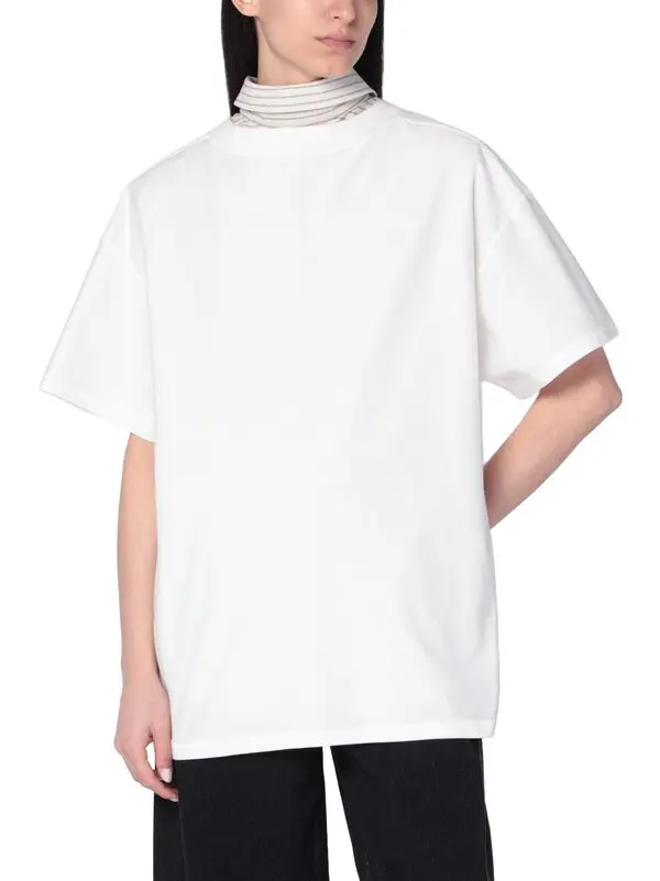 MAISON MARGIELA Reversed Shirt T-shirt - White