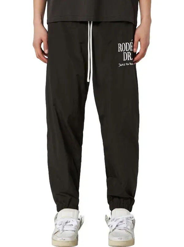 1989 STUDIO Nylon Trackpants Rodeo - Brown