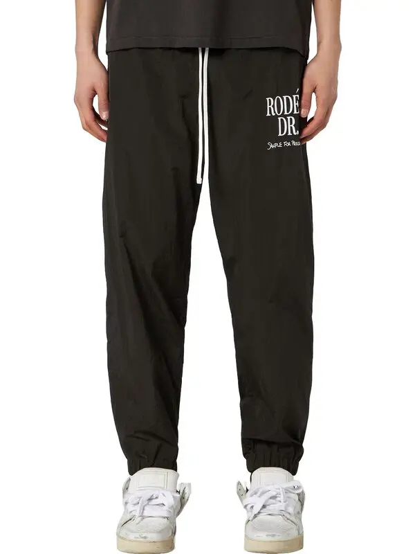 1989 STUDIO Nylon Trackpants Rodeo - Brown