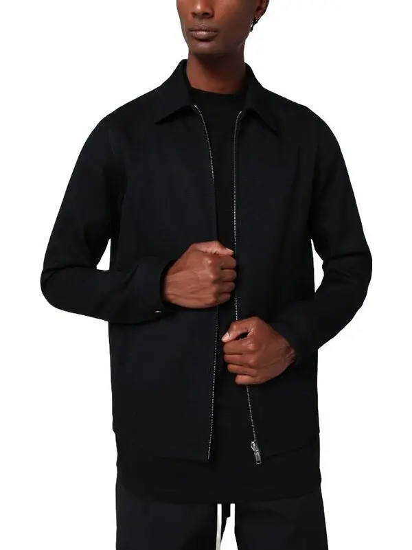 Rick Owens Shirt Jacket - Black