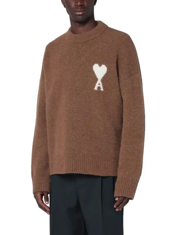 Ami De Coeur Sweater - Brown