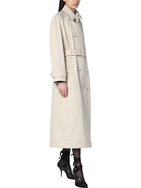 Dolce & Gabbana Cotton Drill Trench - Beige