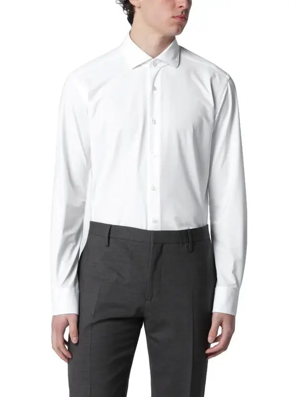 XACUS Active Tailor Fit Shirt - White