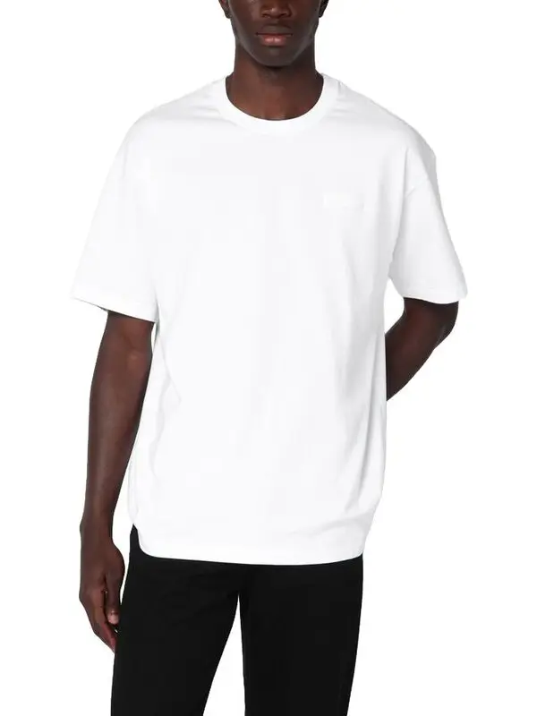 Givenchy Cotton T-shirt With Logo Patch - White