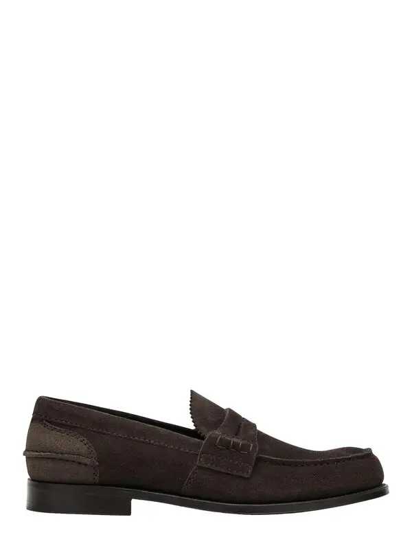 Church's Pembrey Suede Moccasin - Brown
