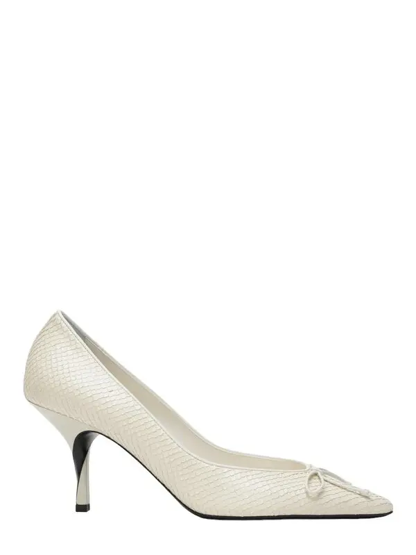 Jacquemus Tourni Décolleté Pumps - White