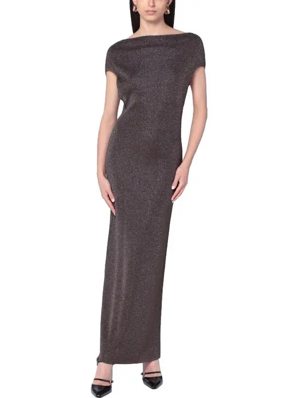 Max Mara Long Dress - Brown