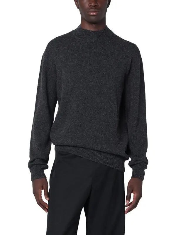 LEMAIRE Alpaca Blend Sweater - Brown