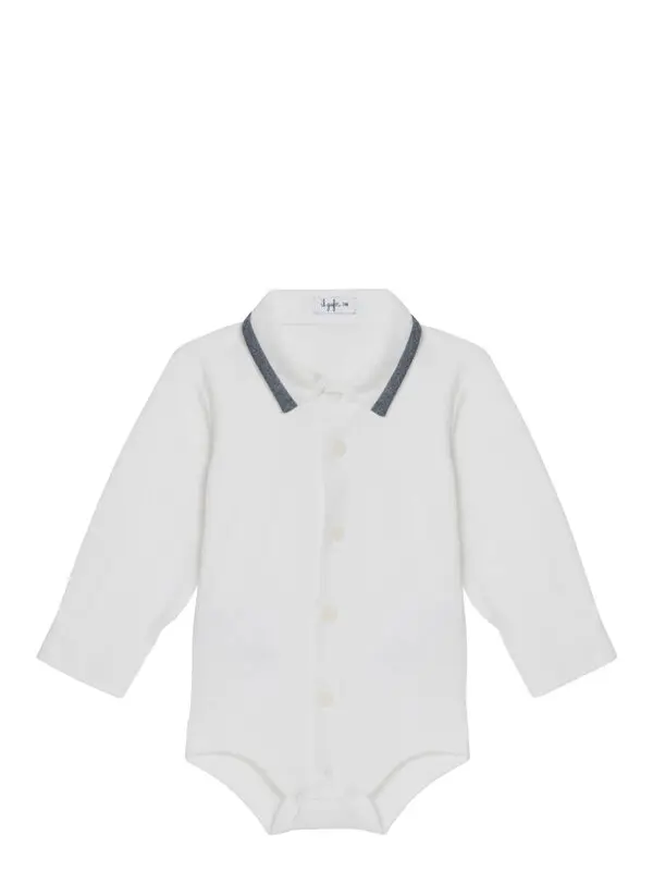 IL GUFO Shirt Bodysuit - White