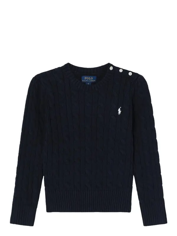 Polo Ralph Lauren Cotton Cable-knit Jumper - Blue