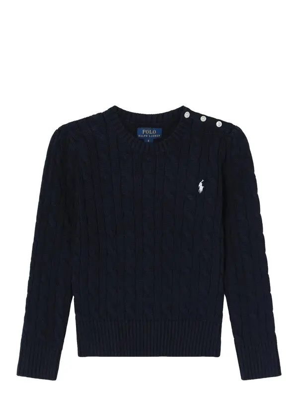 Polo Ralph Lauren Cotton Cable-knit Jumper - Blue