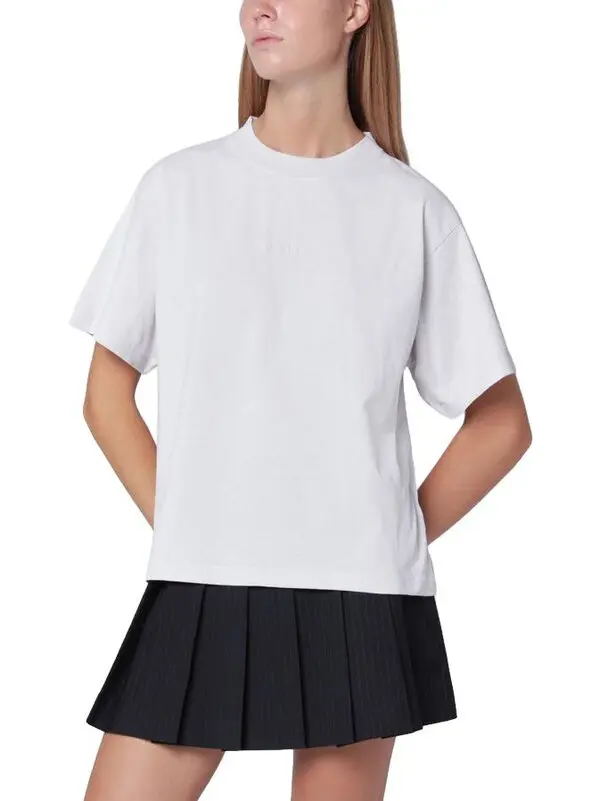 Balenciaga Medium Fit T-shirt - White
