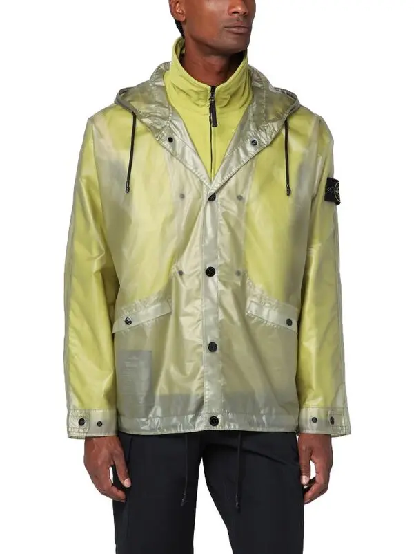Stone Island Translucent Polyurethane Jacket - Grey