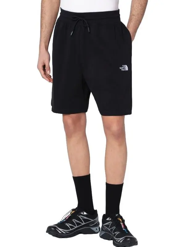 The North Face Cotton-blend Shorts With Logo - Black